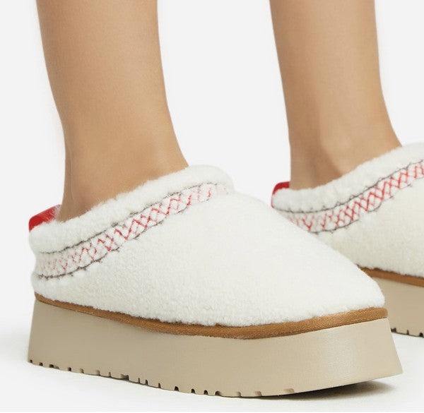 Sherpa Platform Slippers – Style Trolley