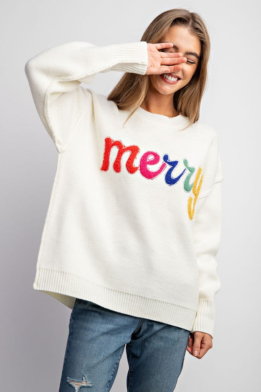 Buy Merry Holiday Knit Sweater - Style Trolley